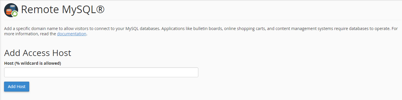 How To Access Cpanel Disk Usage And Remote Mysql Jaipur Hosting Blog