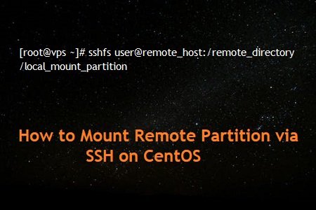 How to Mount Remote Partition via SSH on CentOS - Jaipur Hosting - Blog